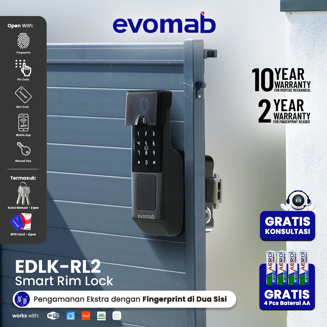 Smart Home System, Door Locks & Window Accessories - evomab