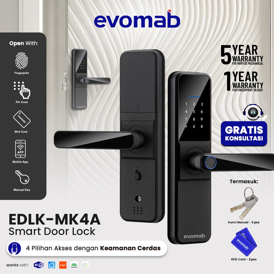 Smart Home System, Door Locks & Window Accessories - evomab